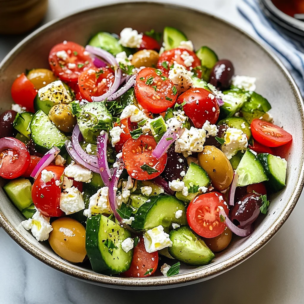 Best Greek Salad Recipe - Easy & Delicious Freshness Awaits!