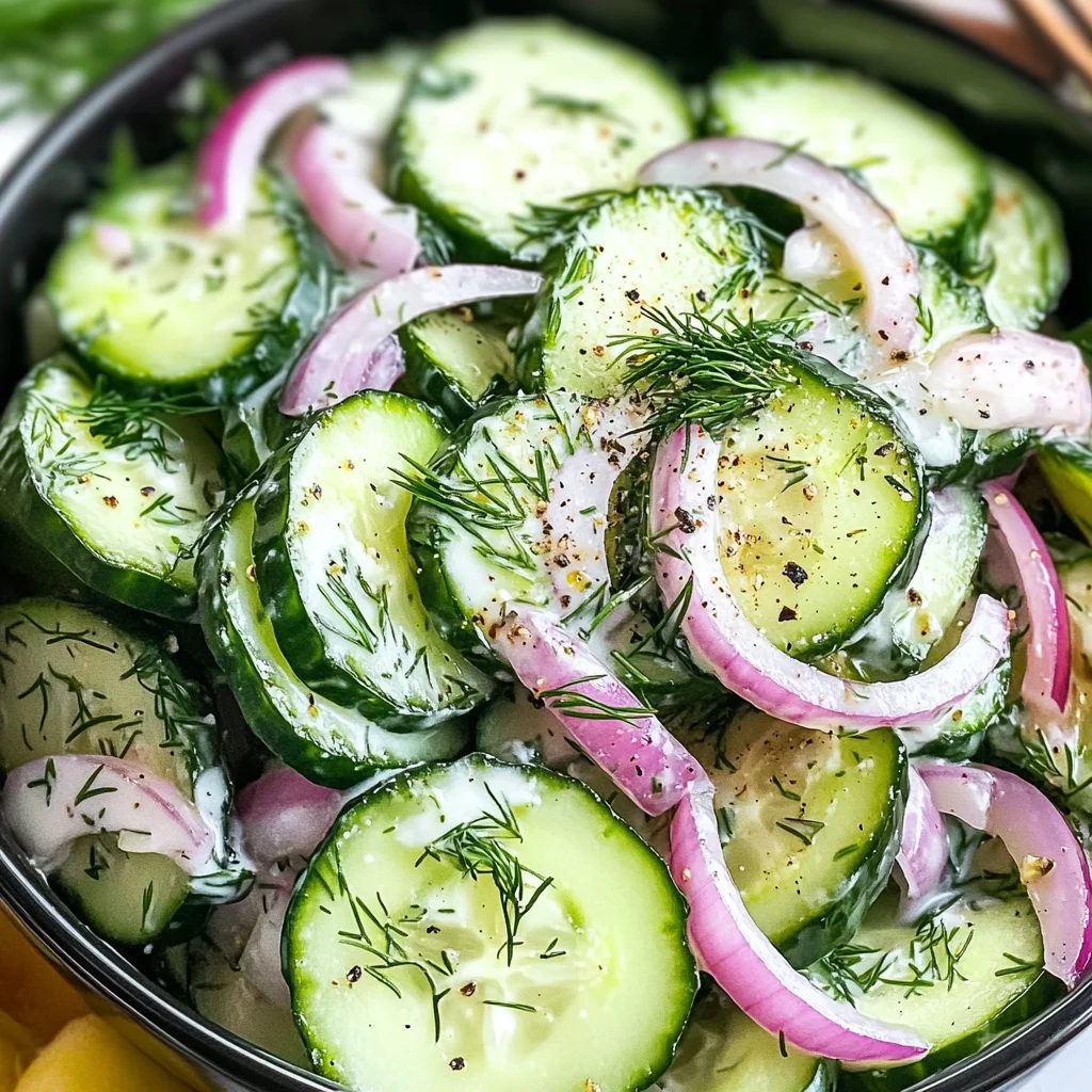 Cucumber Dill Salad - The Ultimate Refreshing Delight